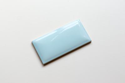 中国 家のパンの形の装飾によって艶をかけられるSkyblueの地下鉄の壁のタイル7.5x15cm 販売のため
