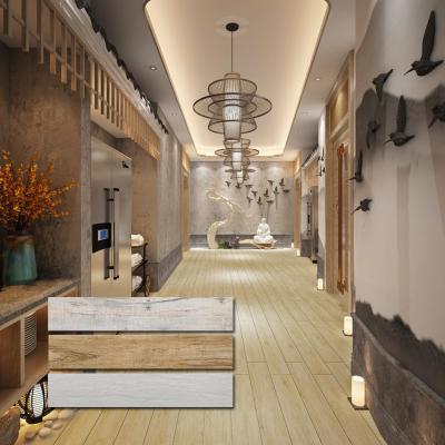 Cina 150x900mm / 15x90cm Ceramic Wooden Tiles For Living Room Floor Decoration in vendita