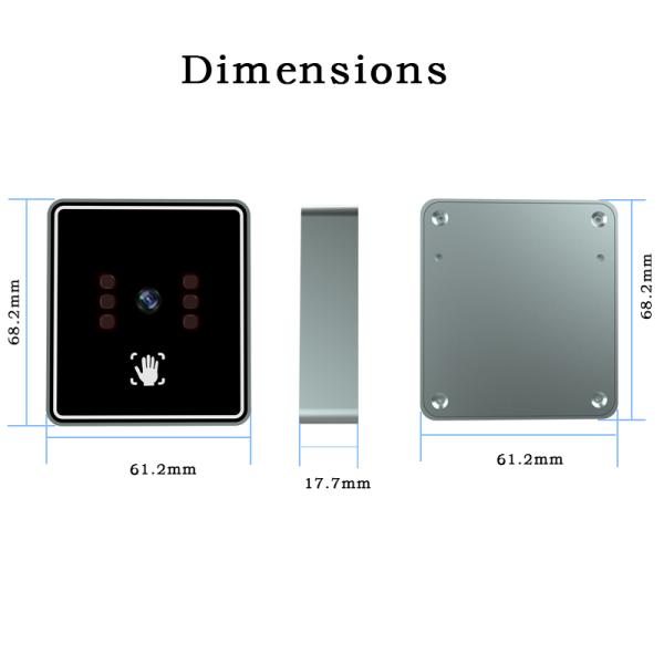 Quality Palmprint Biometric Access Control Module Customizable USB Drive ODM Vein Reader for sale