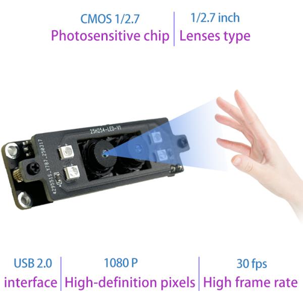 Quality High-Definition USB Binocular Face & Palm Vein Recognition Module Customizable for sale