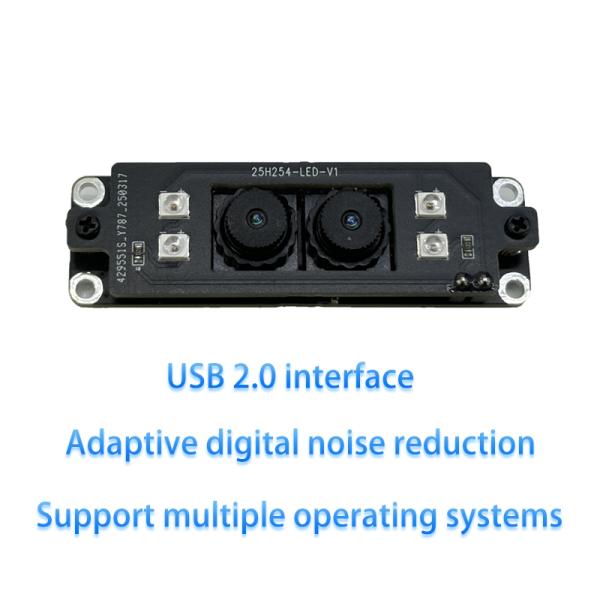 Quality 1080P USB2.0 Binocular Palm Vein Camera Module with Wide Dynamic Range 1/2.7 for sale