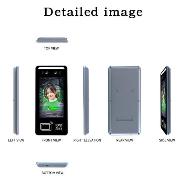 Quality Biometric Face Recognition Access Control System with QR Code NFC Fingerprint for sale