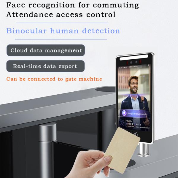 Quality 10.1 Inch Android Biometric Attendance Machine Face Recognition NFC QR Code for sale