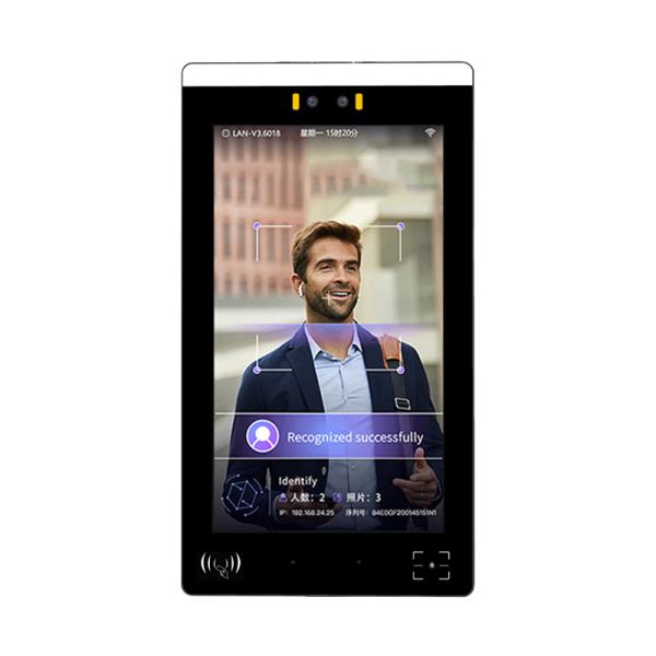 Quality 10.1\" Dynamic Attendance Register Face Recognition Punch Card Machine with for sale
