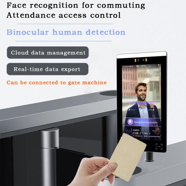 Quality 10.1\" Dynamic Attendance Register Face Recognition Punch Card Machine with for sale