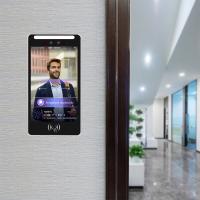 Quality 10.1 Inch Dynamic Punch Card Attendance Machine NFC Biometric Face Recognition for sale