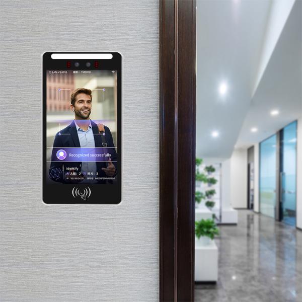 Quality 10.1 Inch Dynamic Punch Card Attendance Machine NFC Biometric Face Recognition with Customized Logo Android Customizable for sale