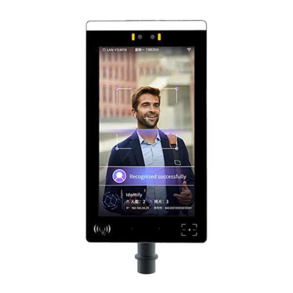 Quality 10.1 Inch Dynamic Punch Card Attendance Machine NFC Biometric Face Recognition for sale