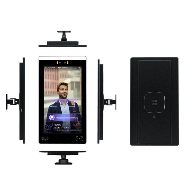 Quality Android Access Control Biometric Security System Facial Recognition NFC Card QR for sale