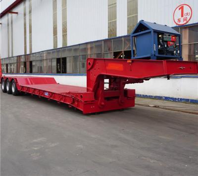 China Gooseneck Lowbed Trailer Customization For Oversized Load Transportation Services for sale
