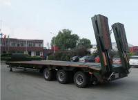 China 30-100 Tons Van Type Flatbed Semi Trailer 3 Axles Multi Function Skeleton Semi Trailer for sale