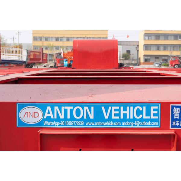 Quality Large Capacity 70t Van Type Semi Lowbed Trailer For Heavy Duty Transportation for sale