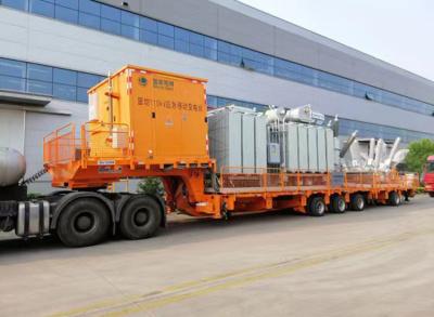 China Automatic Steering Hydraulic Axle Modular Trailer With 200t Load Capacity for sale