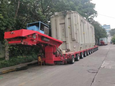 China Automatic Steering Hydraulic Axle Modular Trailer With 200t Load Capacity for sale