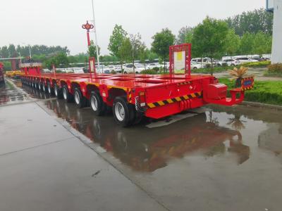 China 24 Axles Hydraulic Steering Multi Axle Modular Trailer Versatile Applications for sale