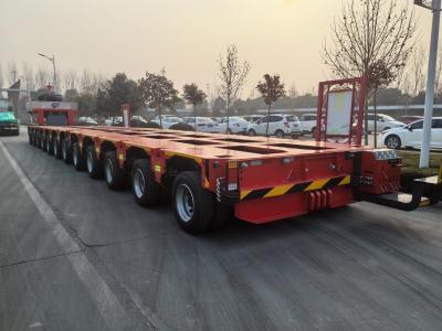 China 200ton Modular Hydraulic Trailer For Large Chemical Equipment And Storage Tank Transport for sale