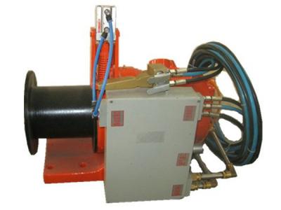 China Remote Air Controlled Pneumatic Winch with 100-1000m Drum Capacity for sale