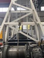 China Vertical Hydraulic Logging Winch Stepless Speed And Variable Frequency Speed 500 ft for sale