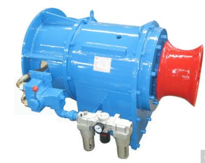 中国 QJPシリーズ油圧モーターエアキャプスタンウインチ 80ml/rev 20 ft/min 販売のため