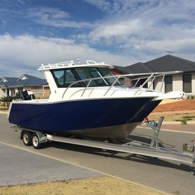 China 29ft (7.2m) Small Aluminum Fishing Boat for sale