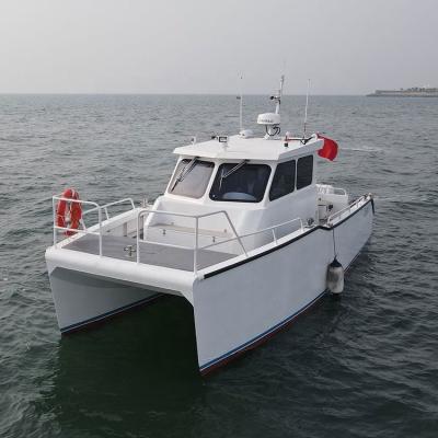 China Customized Cheap Aluminum Alloy Catamaran for sale