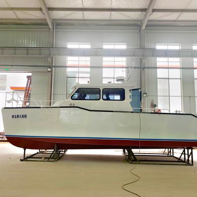 China Ce Certified 32ft (9.8m) Transport Boat Aluminium Speed Boat Fishing Boats With Outboard Engine for sale