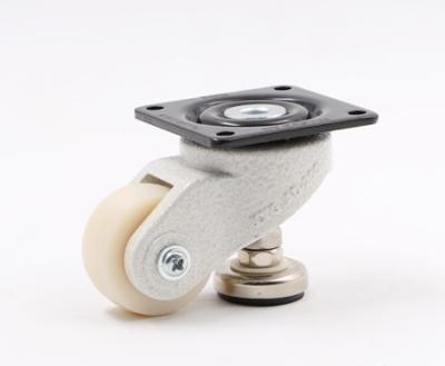 中国 72mmの引き込み式の水平になる錠の旋回装置の足車600kgは耐久性を 販売のため