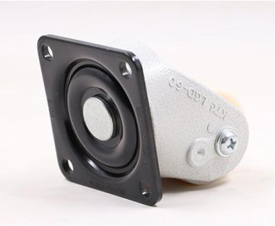 中国 回転3inのフランジ ブレーキが付いている産業旋回装置の足車の車輪670kgに耐える 販売のため