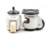 China Testing Equipment Retractable Leveling Casters 3inch Moving And Fixing for sale