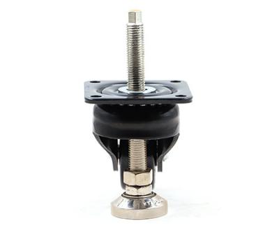 China Black Nylon6 670kg Universal Caster Wheels Rotation Flexibility for sale