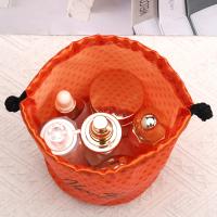 China Custom Round Bottom Drawstring Satin Gift Bag 15x20 cm Digital Full Printing Eco-Friendly for sale