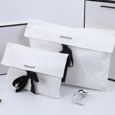 China Custom Logo Printed Cotton Linen Envelope Bag - All Seasons Dust Bag with Multiple Stock Sizes for Gift Pouch for sale