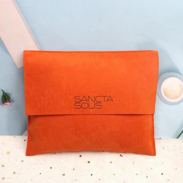 Quality Wallet Handbag Envelope Velvet Dust Bag Custom Logo Printed for sale
