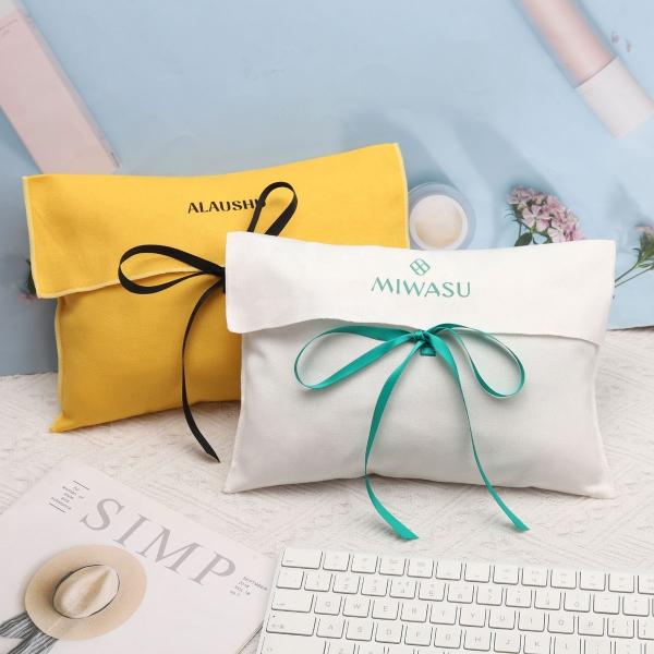 Quality Ribbon Twill Cotton Envelope Bag Recyclable Washable for Clothes for sale