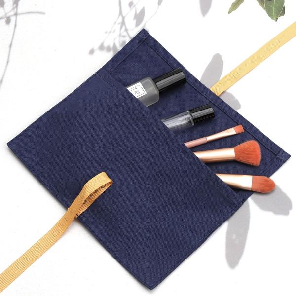 Quality Cotton Linen Envelope Flap Pouch Dustproof Cosmetic Handbag Packaging 30x20cm for sale