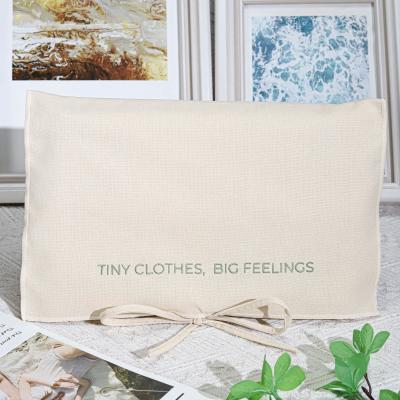 China Ribbon Twill Cotton Envelope Bag Recyclable Washable for Clothes for sale