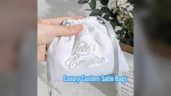 Custom Satin Bags Protect Your Items