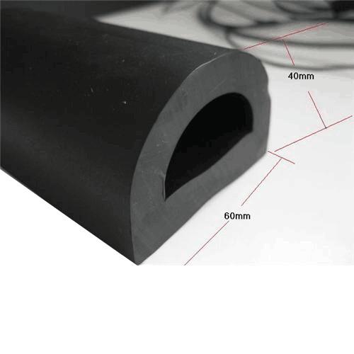 D Rubber Fender Replacement Boat Fender Cover Plastic Wharf Bumper boat fender rubber seal strip Silicone PVC Extrusion