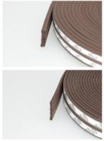 China Windproof Doors With Customized PU Door Seal Windproof Rubber And Adhesive Backing for sale