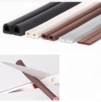 China Windproof Doors With Customized PU Door Seal Windproof Rubber And Adhesive Backing for sale