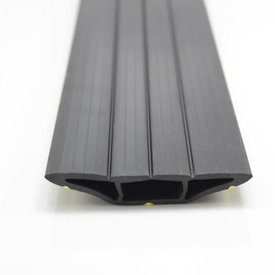 China Colored Wooden Door Sound Insulation Strips Dust Gasket Seals Against Wind D Type Foam for sale