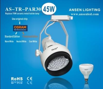 China supplier china 50W LED track light 3wire/4wire/ 3-phase output 4400lm application in clothing shop art gallery for sale