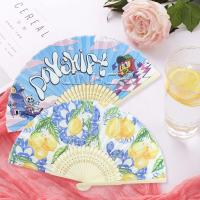 Quality Traditional Bamboo Silk Fan Carved Folding Advertising Festival Music Fans for for sale