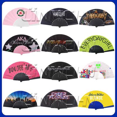China High Quality Custom Plastic Hand Fan for Promotion for sale