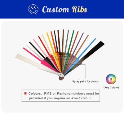 China High Quality Custom Plastic Hand Fan for Promotion for sale