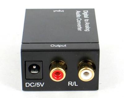 China Coax Toslink Digital analog audio Wholesale factory supply Analog+3.5mm to Digital Audio Converter box for sale