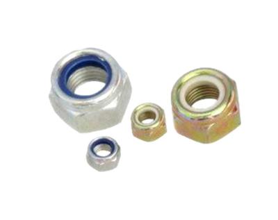 China Hex Nylon Insert Lock Nuts for sale