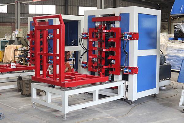 Quality IBC Cage Frame Locking Machine For Locking The Ends Of The Tube Frame for sale