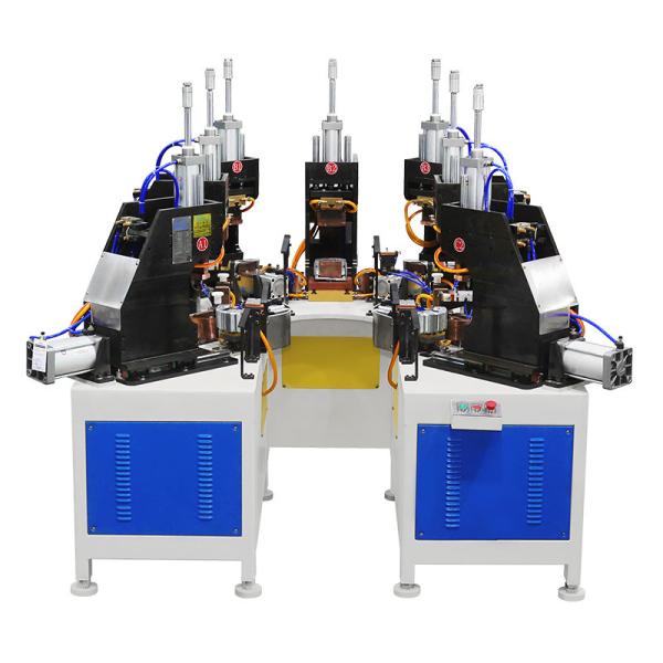Quality Automatically Steel IBC Cage Base Frame Welding Machine With Horizontal Structure for sale