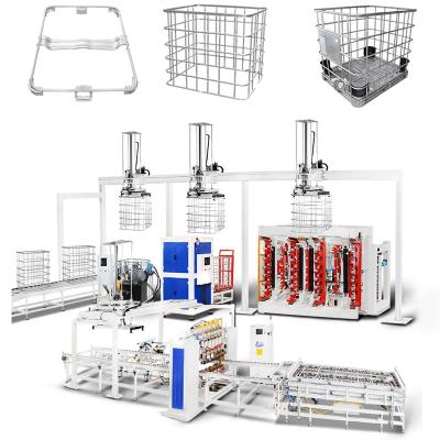 High-Speed Production Automatic Cage Welding Machine with Bilateral Piano-Style Welding Technique